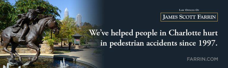 Charlotte Pedestrian Accident Lawyers | James Scott Farrin