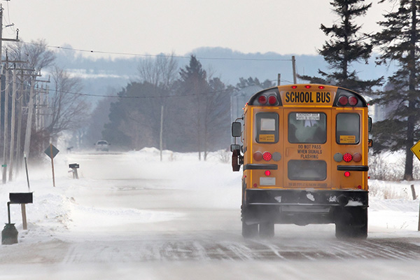 Black Ice Bus Accidents | James Scott Farrin